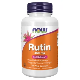 Rutin 450mg 100 Veg Caps by Now Foods - HSNstore.eu